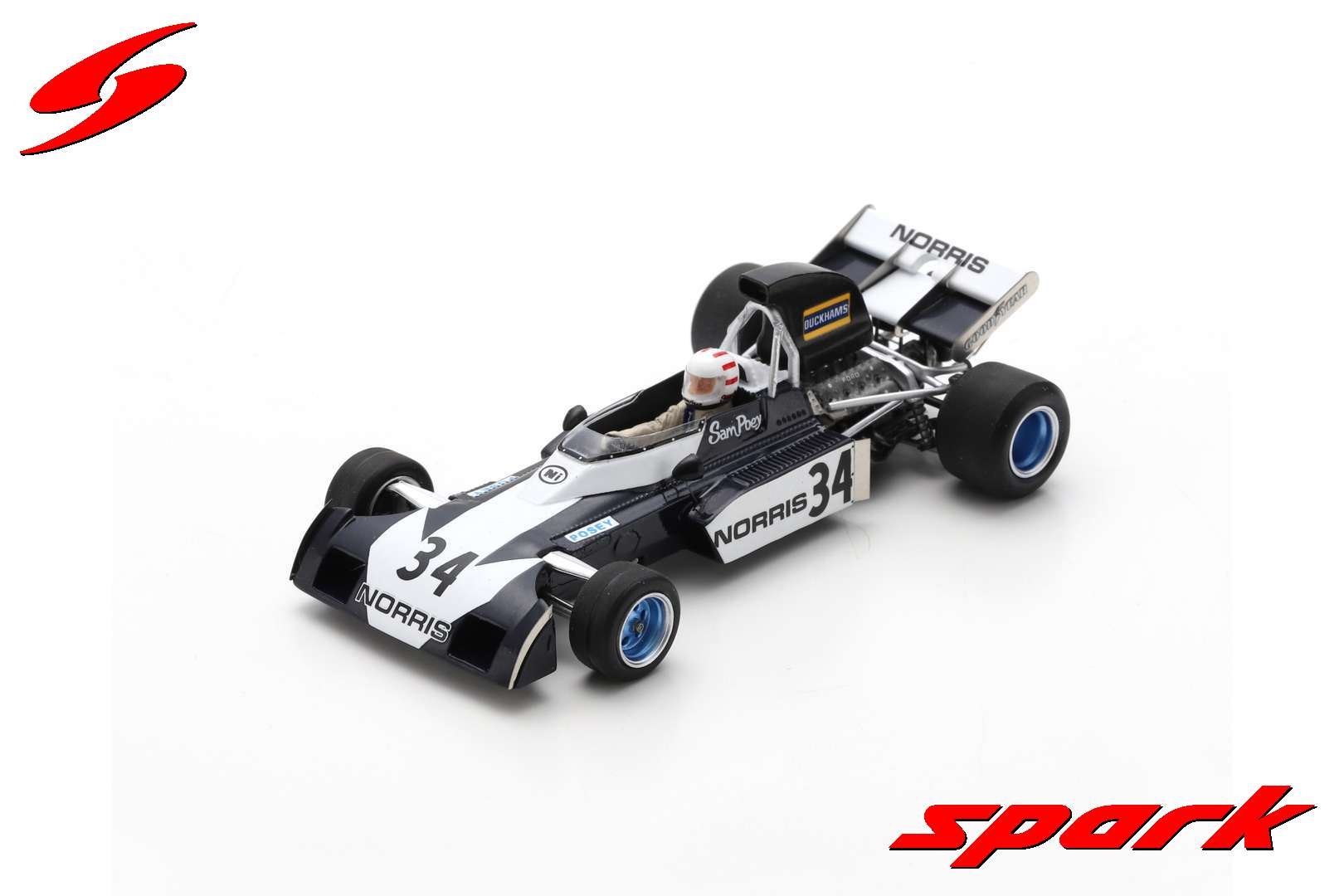 Formule 1 Surtees TS9B #34 GP USA 1972 - 1:43 - Spark - HMKT