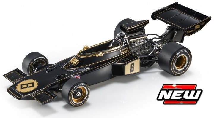 Lotus 76 #2 Season 1975 Jacky Ickx - 1:18 - GP Replicas - HMKT