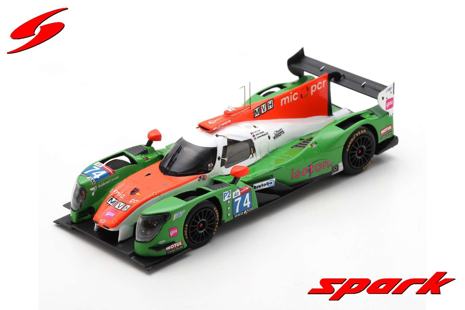 Ligier JS P217 Gibson #22 United Autosports 9th 24h Le Mans 2019 - HMKT