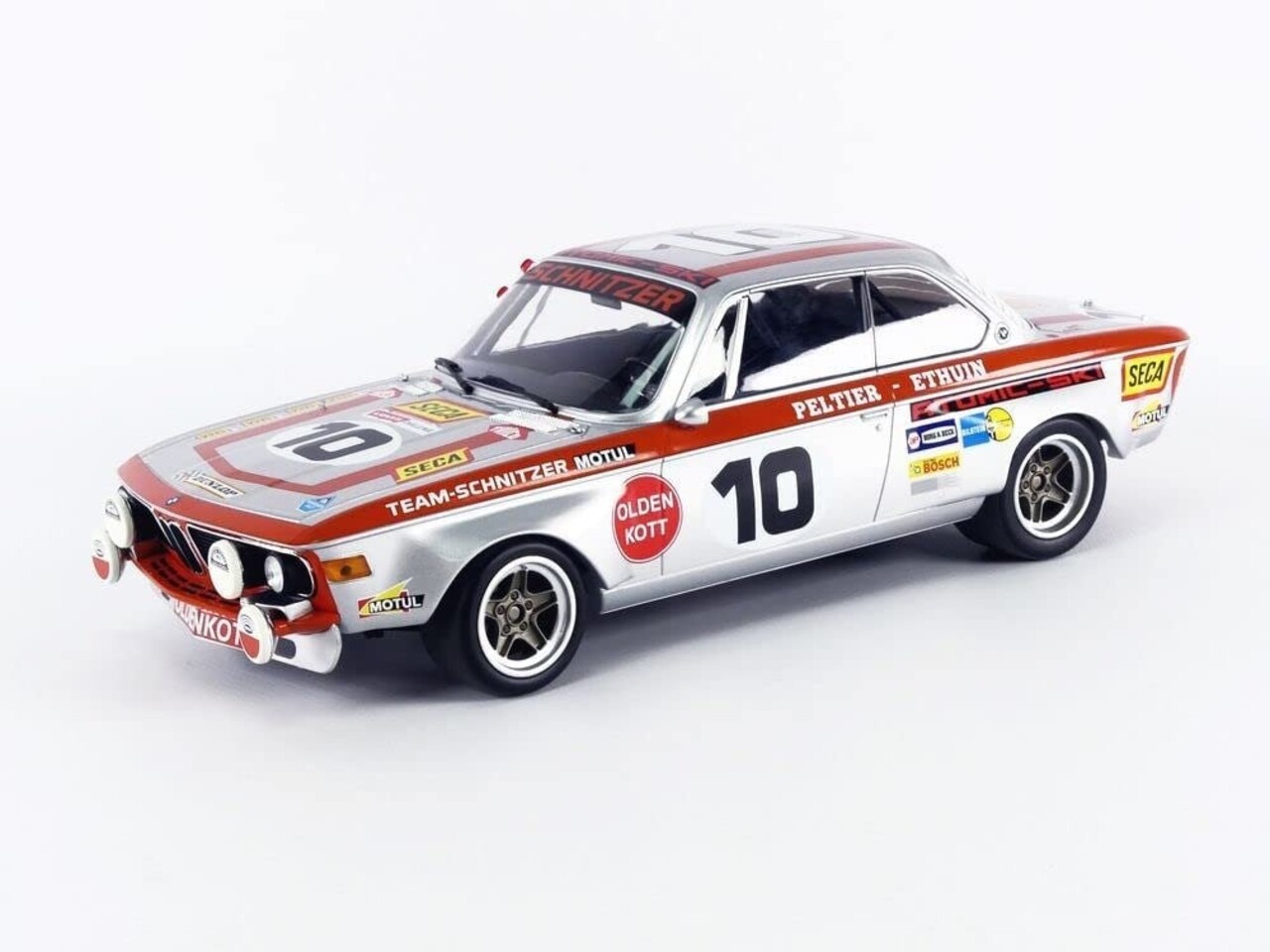 BMW 2800 CS Team Schnitzer-Motul #10 24h Spa 1972 - 1:18 BMW 2800 CS Team Schnitzer-Motul #10 24h Spa 1972 - 1:18