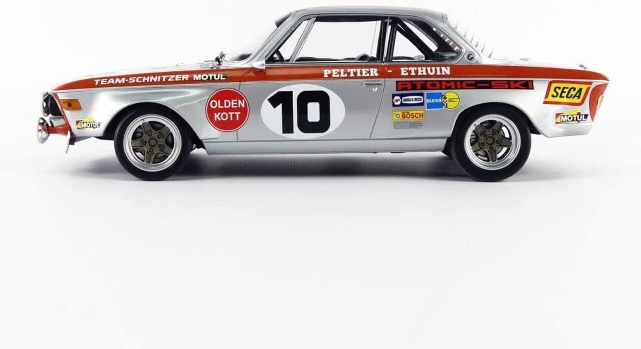 BMW 2800 CS Team Schnitzer-Motul #10 24h Spa 1972 - 1:18 BMW 2800 CS Team Schnitzer-Motul #10 24h Spa 1972 - 1:18