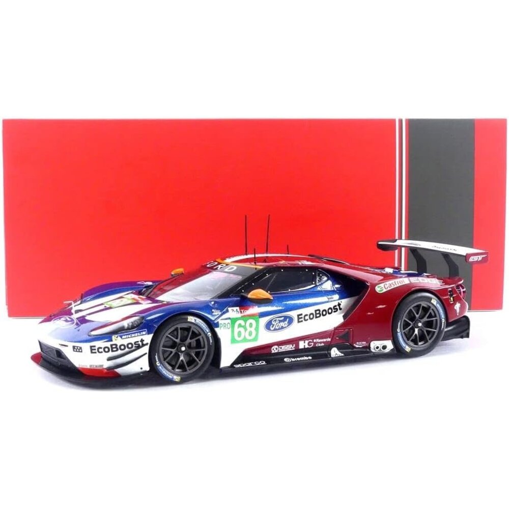 Ford GT #68 24h Le Mans 2018 - 1:18 - IXO Models - HMKT