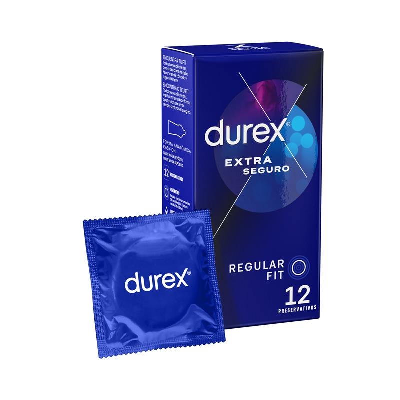 Durex - Extra Safe Condoms Regular Fit - 12 pcs - HMKT