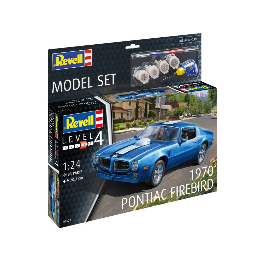 Pontiac Firebird 1970 (Level 4) - 1:24 - Revell - HMKT
