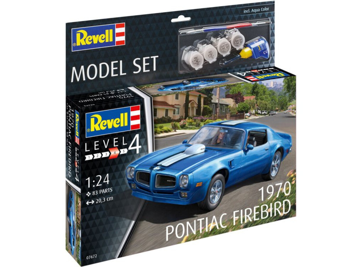 Pontiac Firebird 1970 (Level 4) - 1:24 - Revell - HMKT