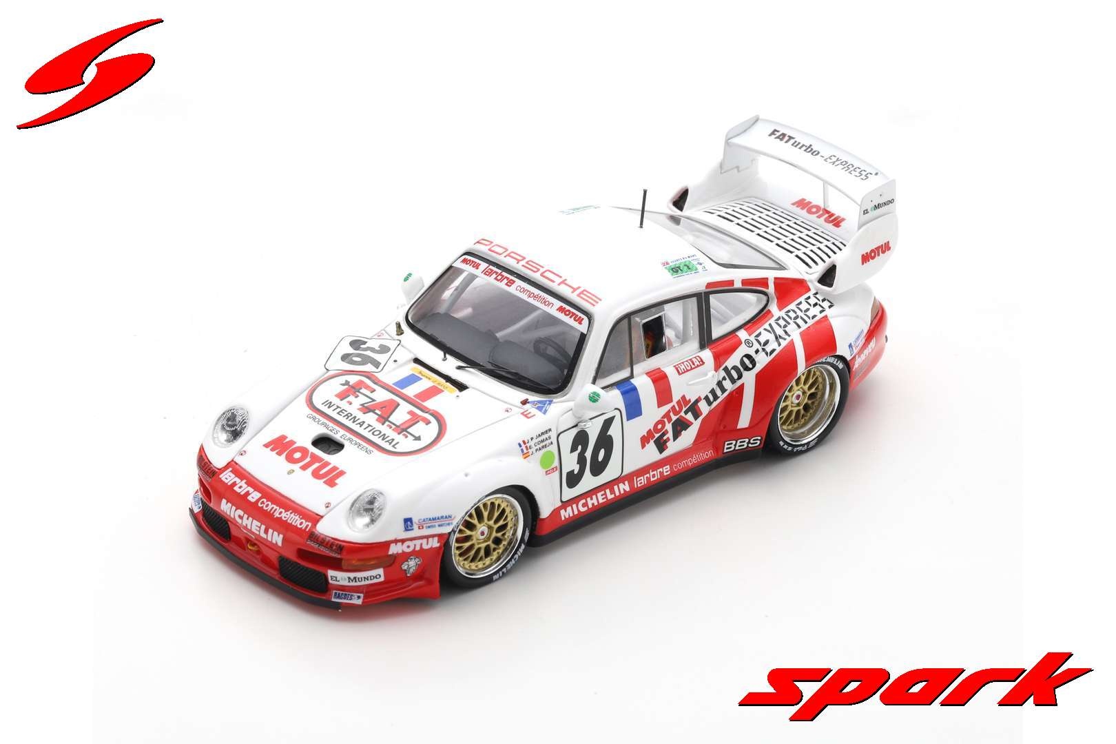 Porsche 936/80 #3 DRM Norisring (Germany) 1983 - 1:43 - Spark - HMKT