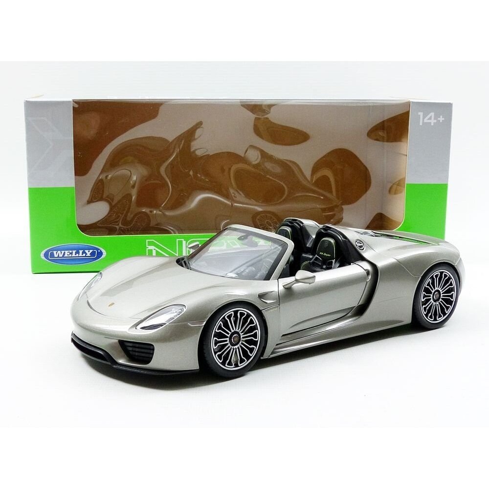 Porsche 918 Spyder (Open Top) - 1:18 - Welly - HMKT