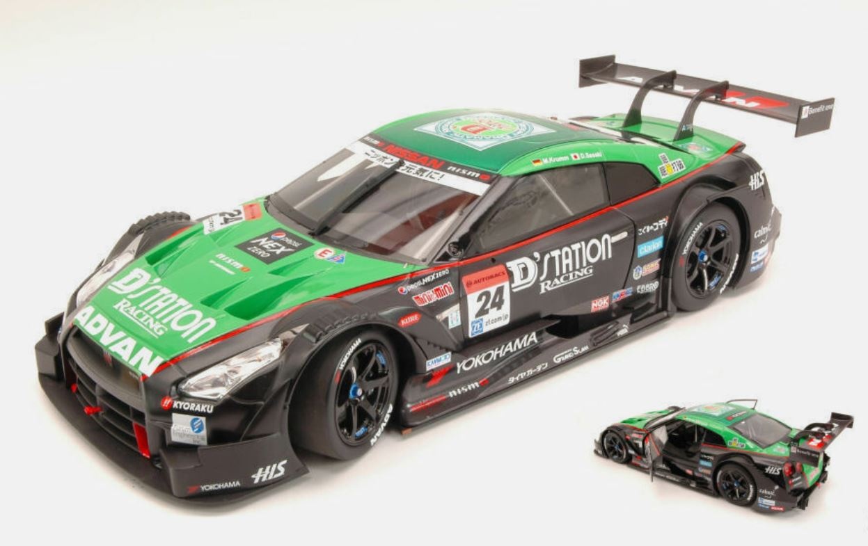 Nissan D'station ADVAN GT-R Super GT500 Rd.2 Fuji 2014 - 1:18 - Ebbro - HMKT