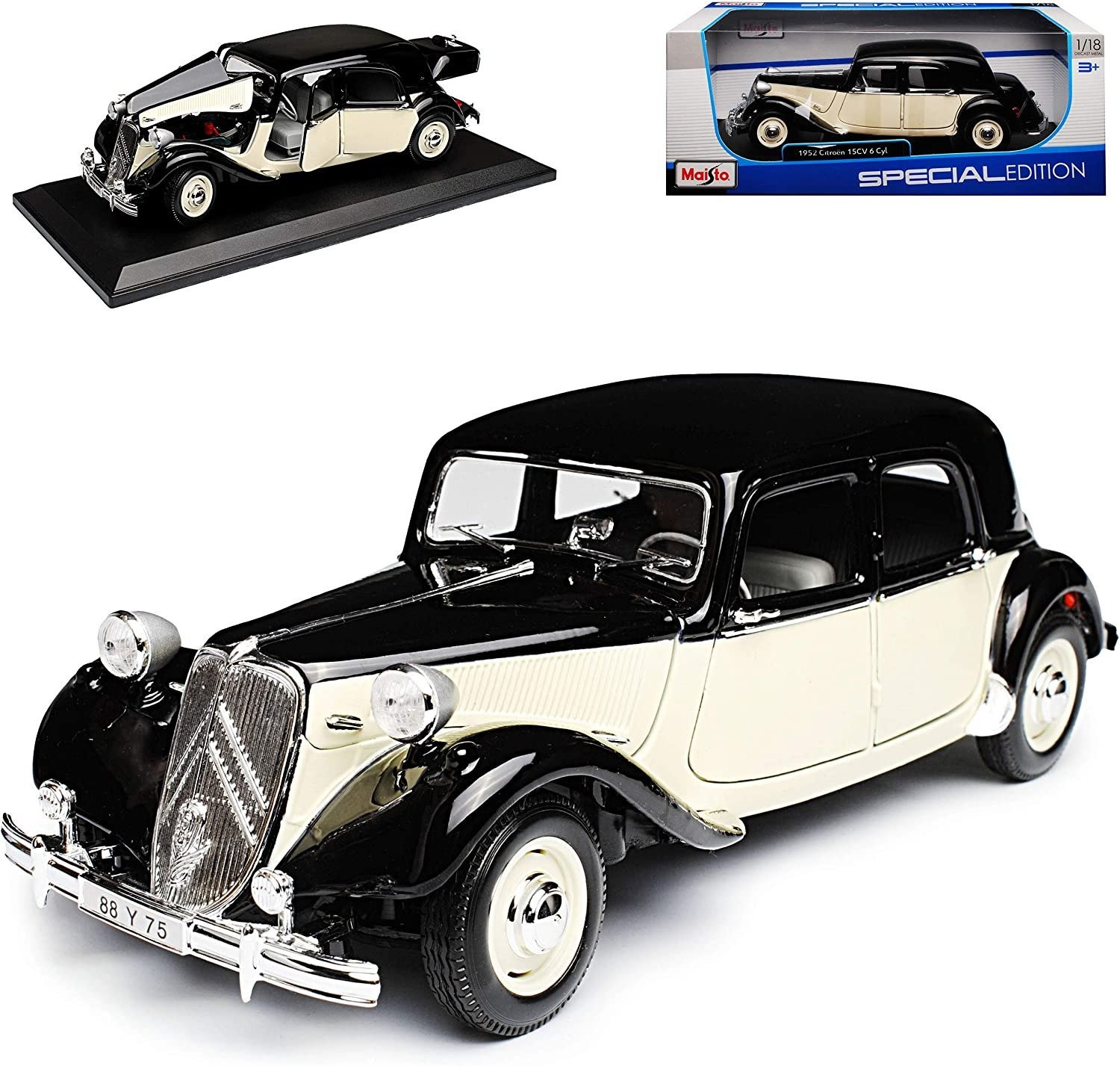 Citroën 15CV 6 Cyl 1952 - 1:18 - Maisto - HMKT