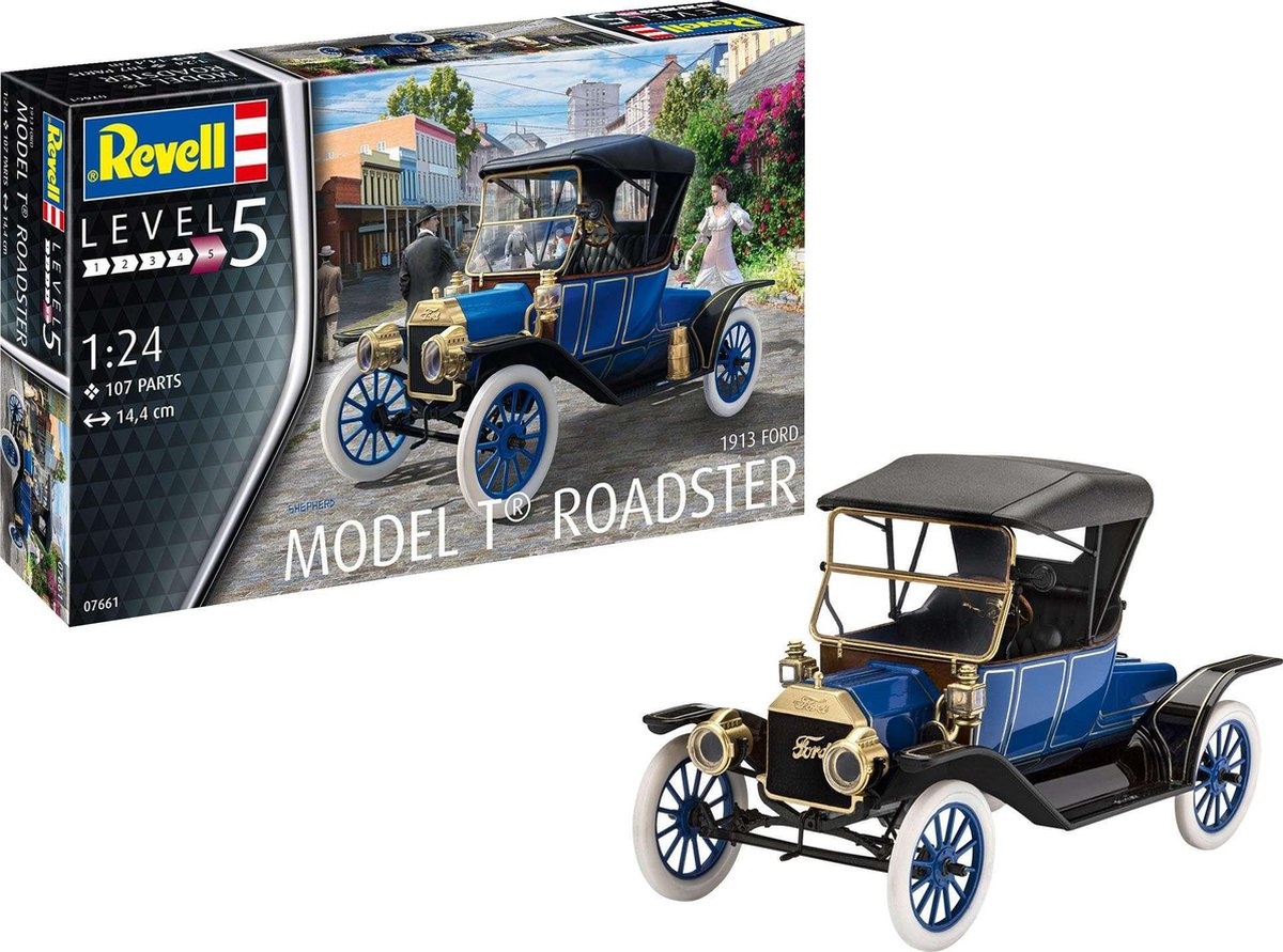 Ford Model T Roadster (Level 5) - 1:24 - Revell - HMKT