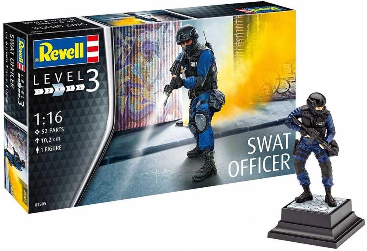 Swat Officer (Level 3) - 1:16 - Revell - HMKT