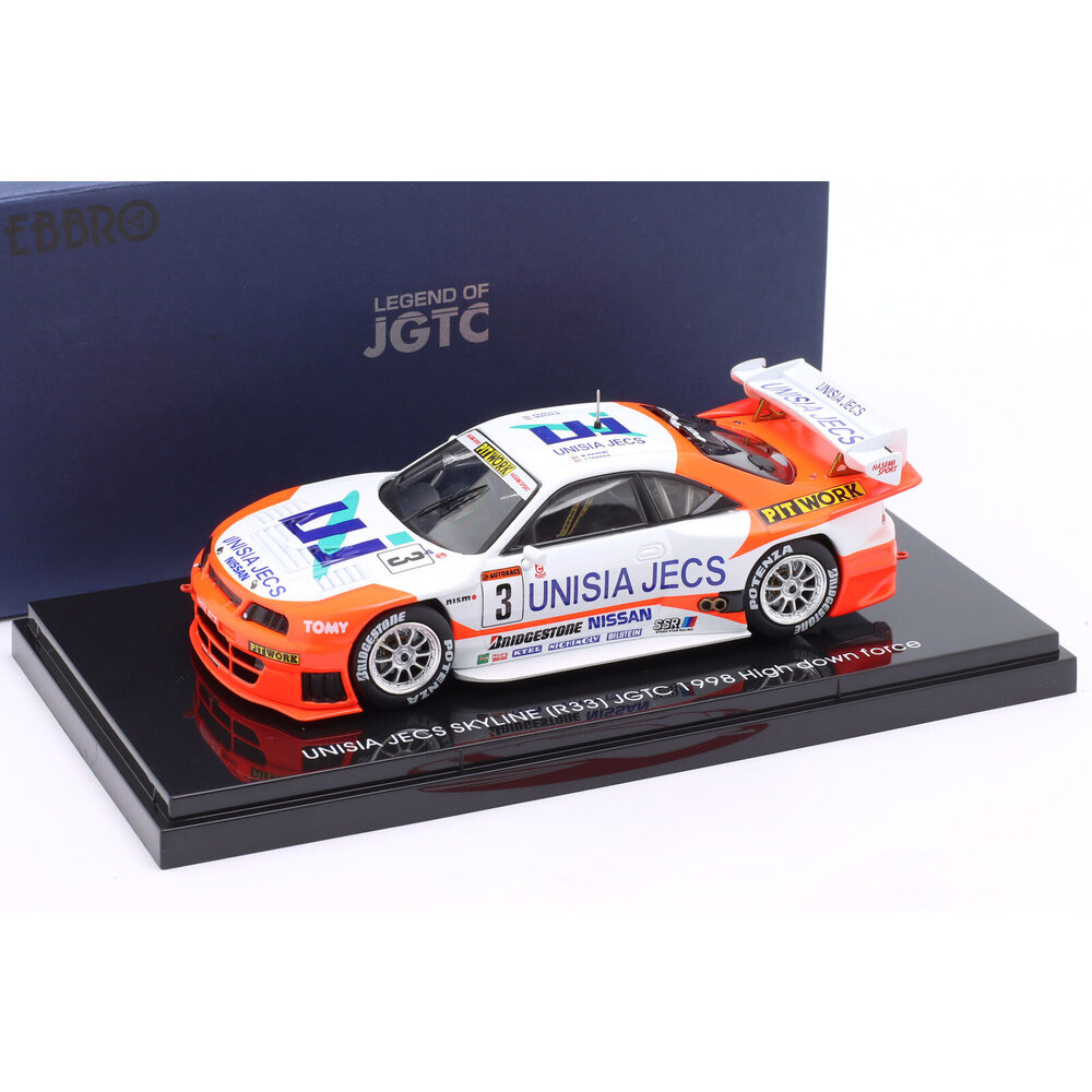 Nissan Unisia Jecs Skyline (R33) #3 JGTC (HDF) 1998 - 1:43 - Ebbro - HMKT