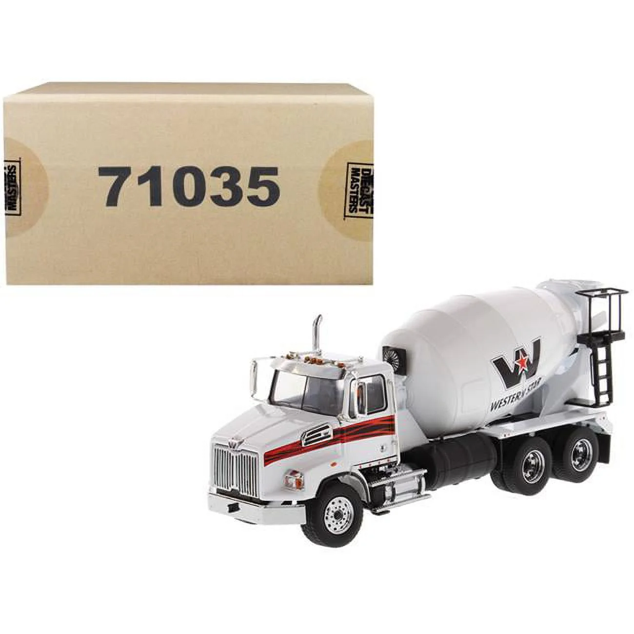 Western Star 4700 SB Concrete Mixer - 1:50 - Diecast Masters - HMKT