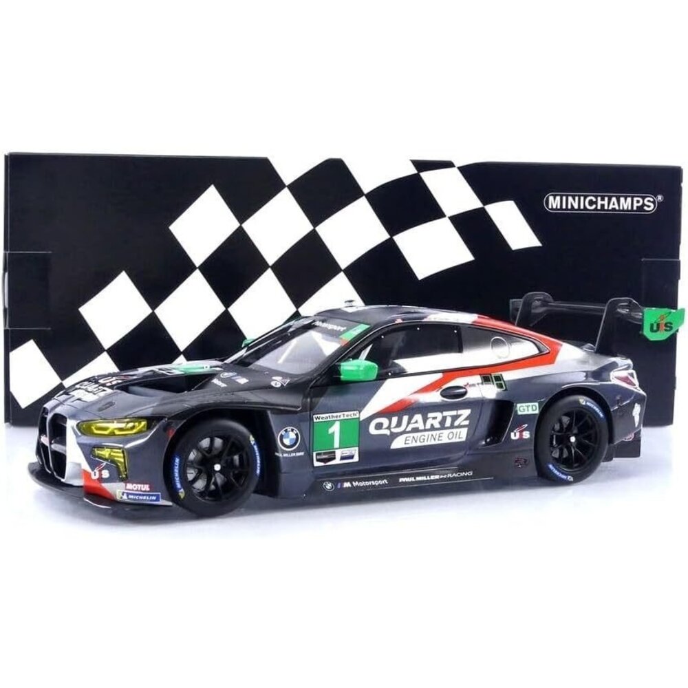 BMW M4 GT3 GTD Paul Miller Racing #1 12h Sebring IMSA 2022 - 1:18 - Mi ...