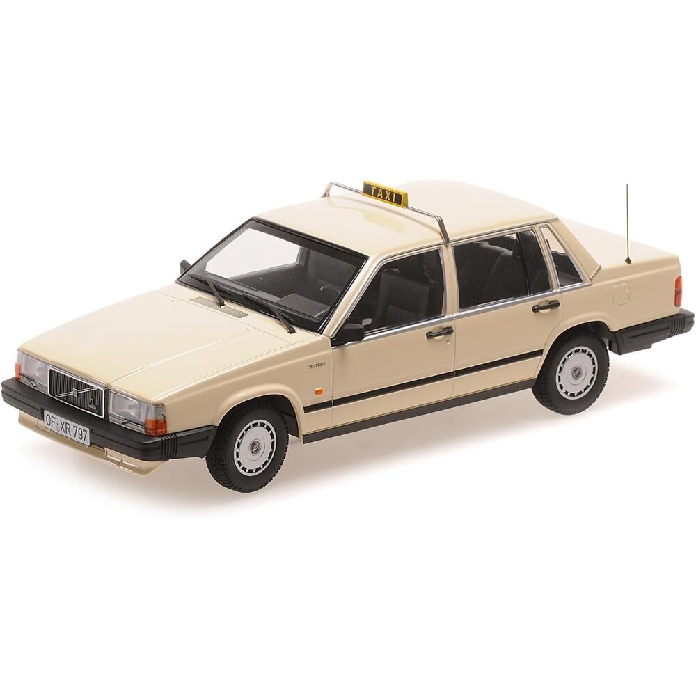 Volvo 740 GL Taxi Germany 1986 - 1:18 - Minichamps - HMKT