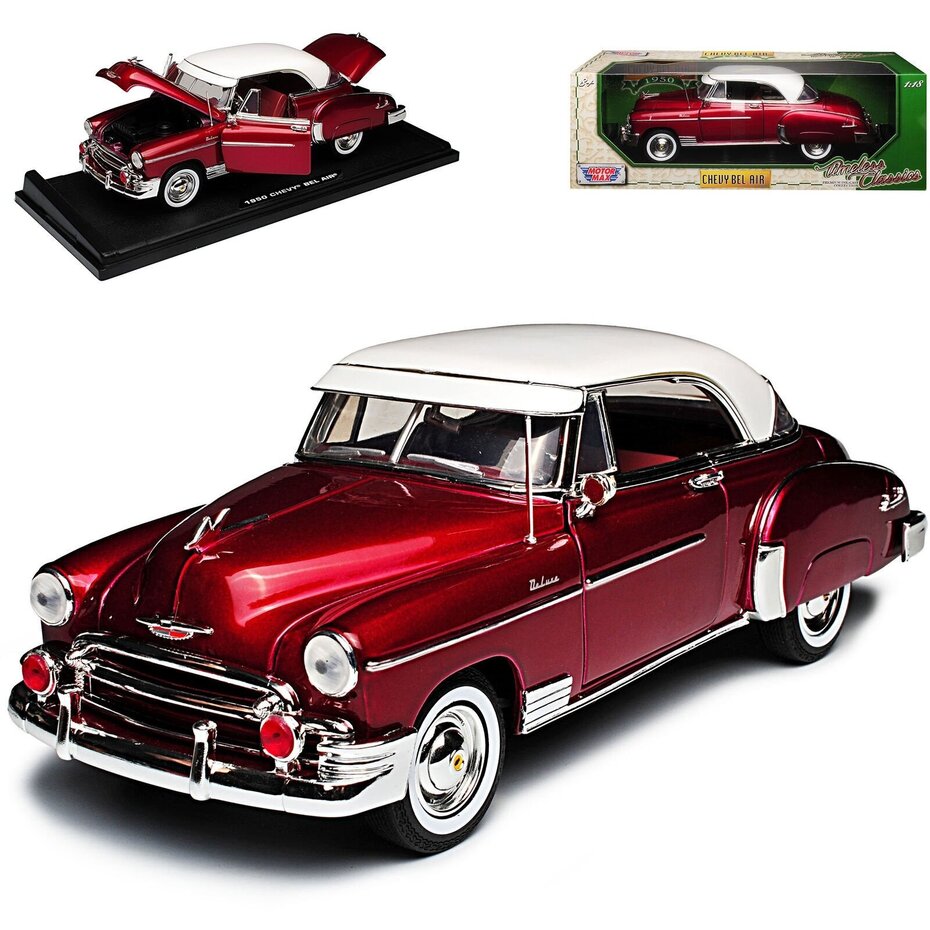 Chevrolet Bel Air 1950 - 1:18 - Motor Max - HMKT
