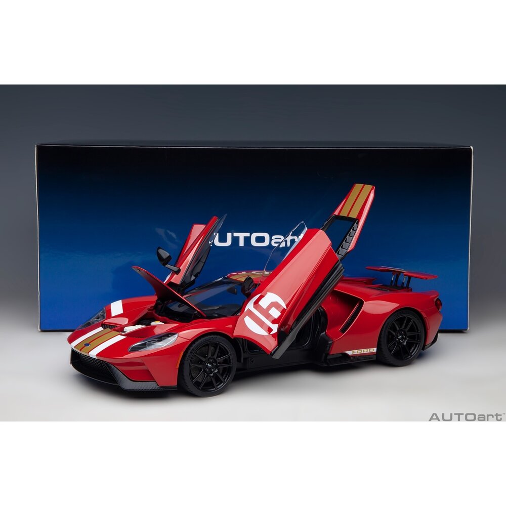 Ford GT #16 Heritage Edition Alan Mann - 1:18 - AUTOart - HMKT