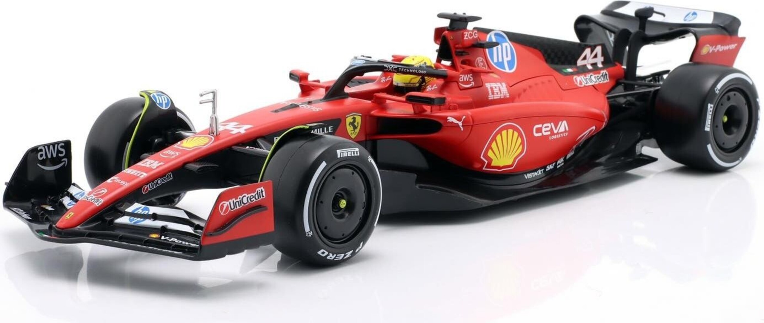 Formule 1 Ferrari SF90 #16 2019 Leclerc - 1:18 - Bburago - HMKT