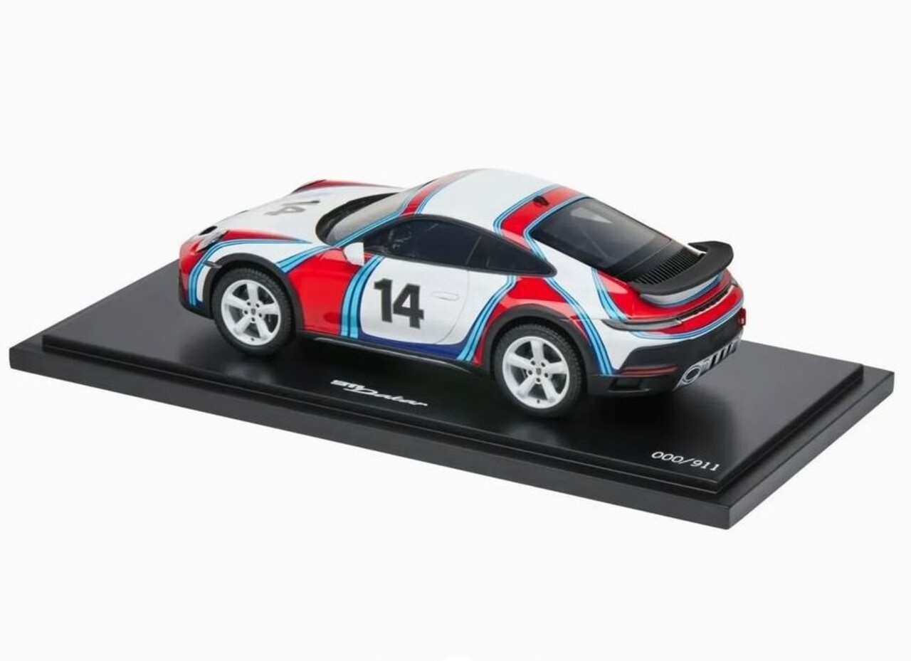 Porsche 911 Dakar + Showcase - 1:18 - Spark - HMKT