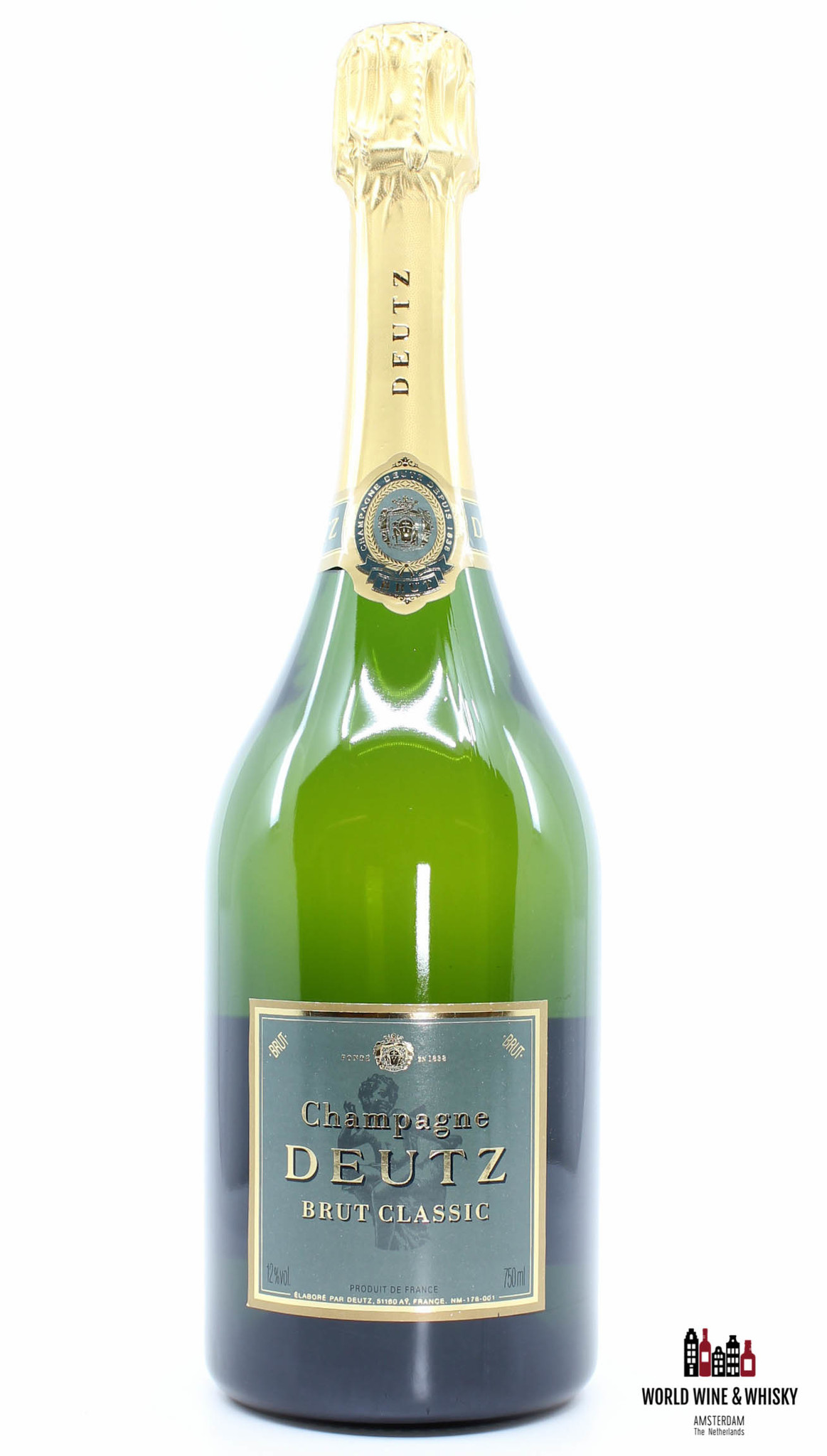 Champagne 750ml Deutz, Brut Classic, Ay NV 51.00 Deutz, Brut - Vignobles