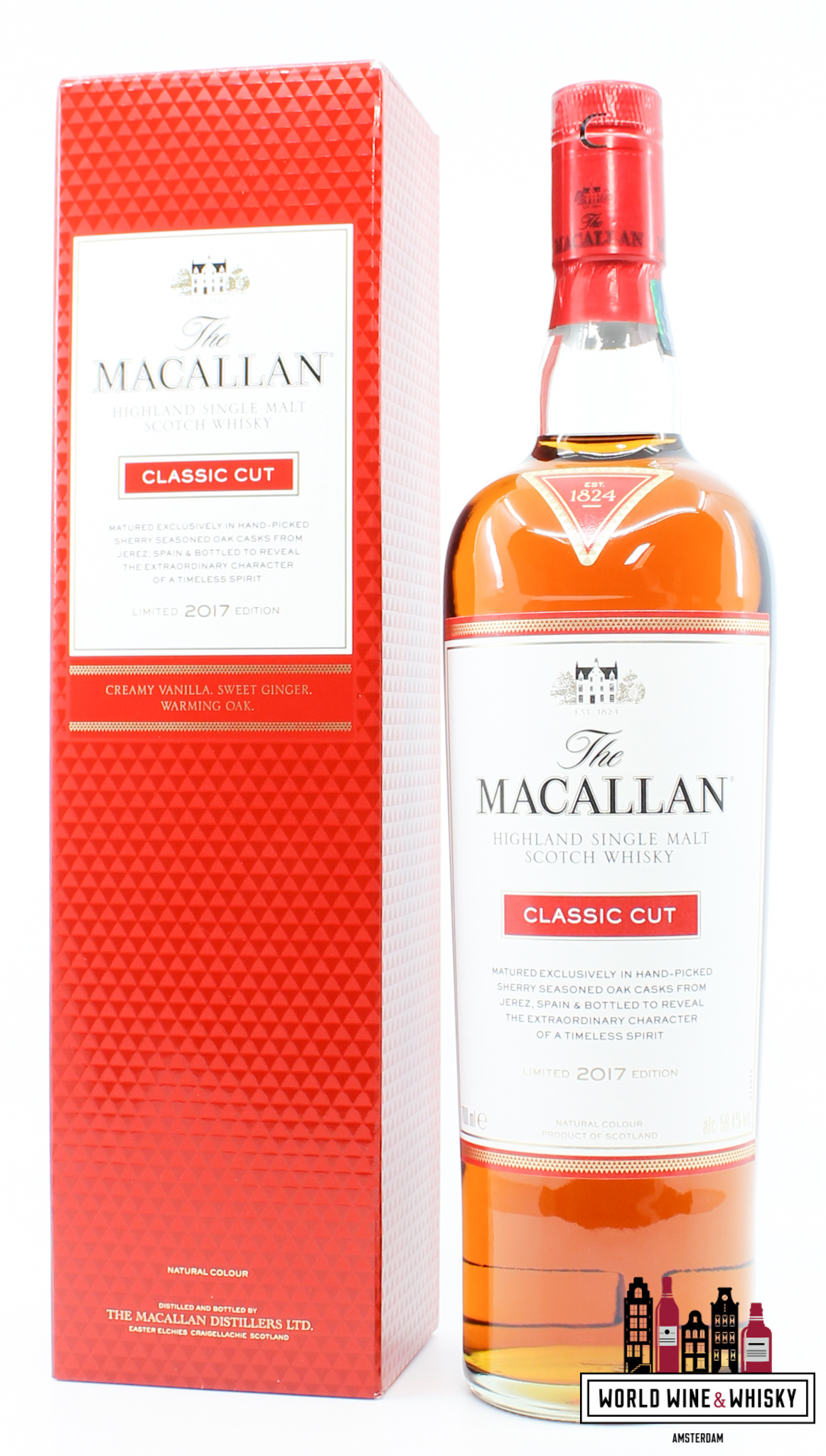The Macallan 2017 Classic Cut - Limited 2017 Edition 58.4% - World Wine ...