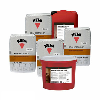 Overzicht van Keim Restauro