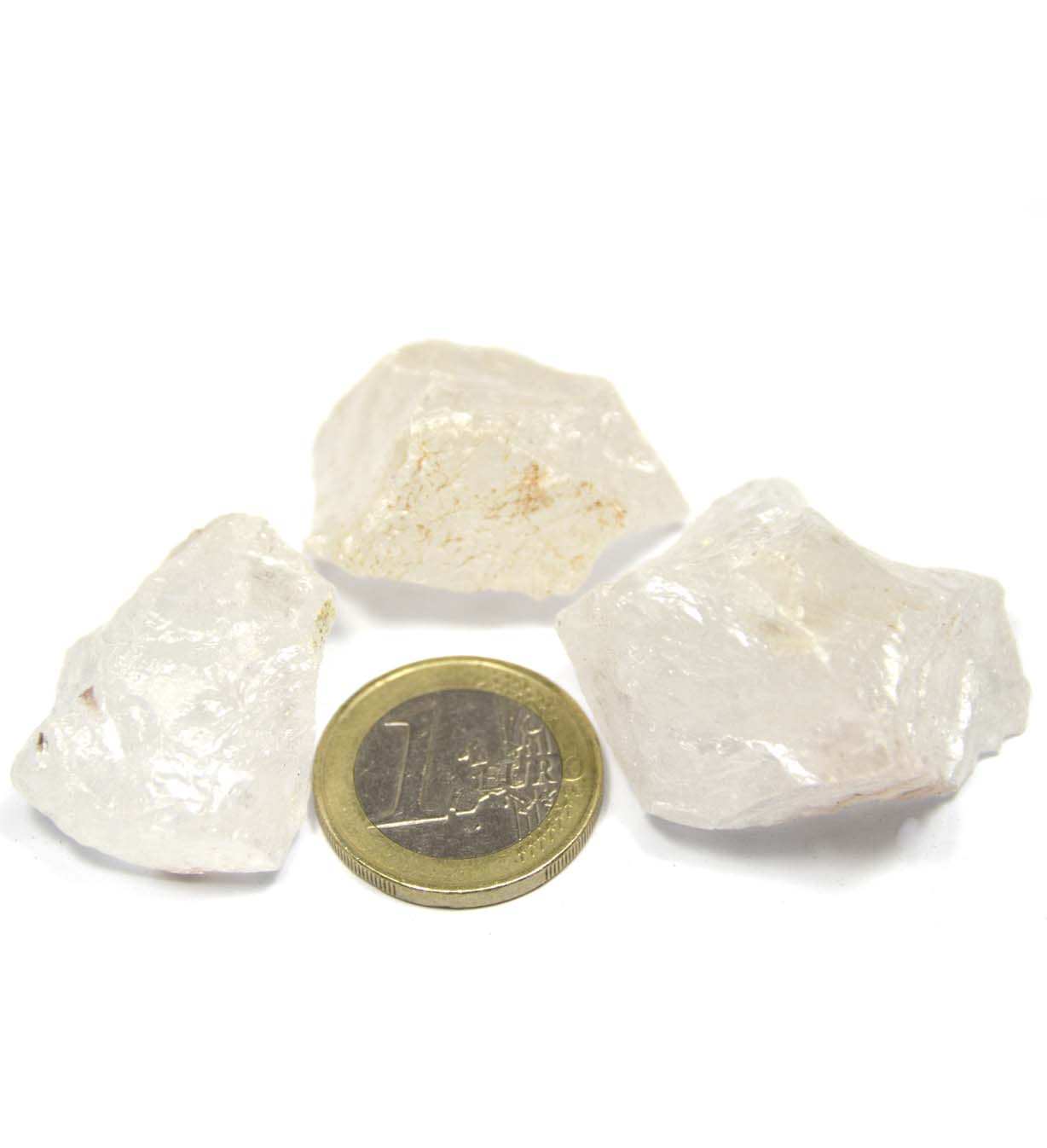Bergkristall Rohsteine - Wassersteine - reiner Bergkristall - Steinfreuden