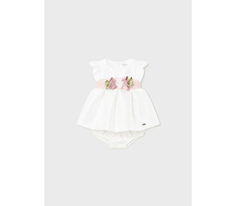 Mayoral Mayoral Dress Cream 1823-23 - Jules & Juliette