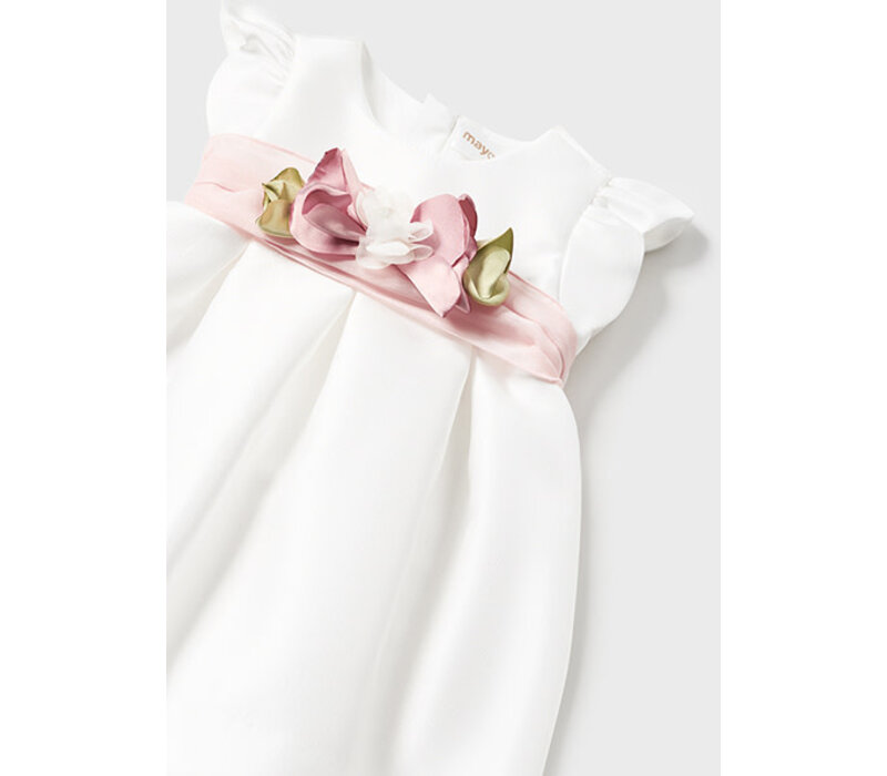 Mayoral Mayoral Dress Cream 1823-23 - Jules & Juliette