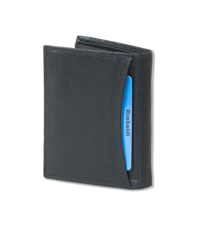 Rimbaldi Leren Billfold Portemonnee RFID - Hoog Model - Zwart ...