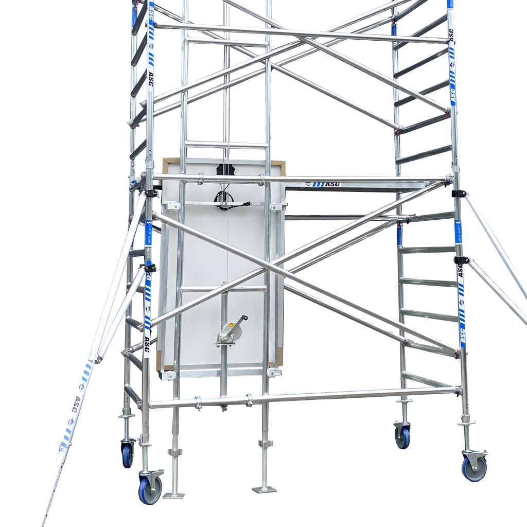 ASC Solar Gerüstlift AH 8,20 m - Ladder-Steiger