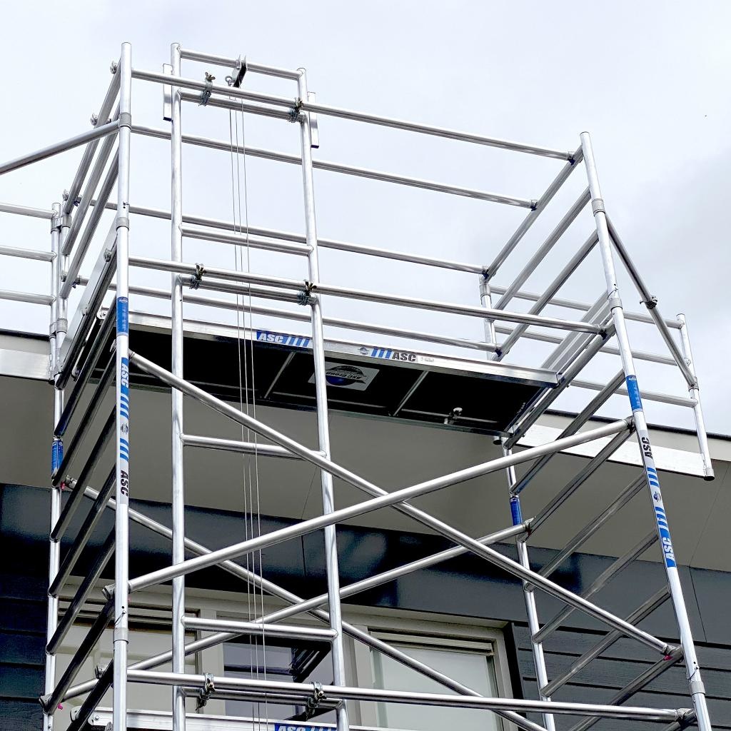 ASC Solar scaffold steigerlift WH 8,20 m - Ladder-Steiger