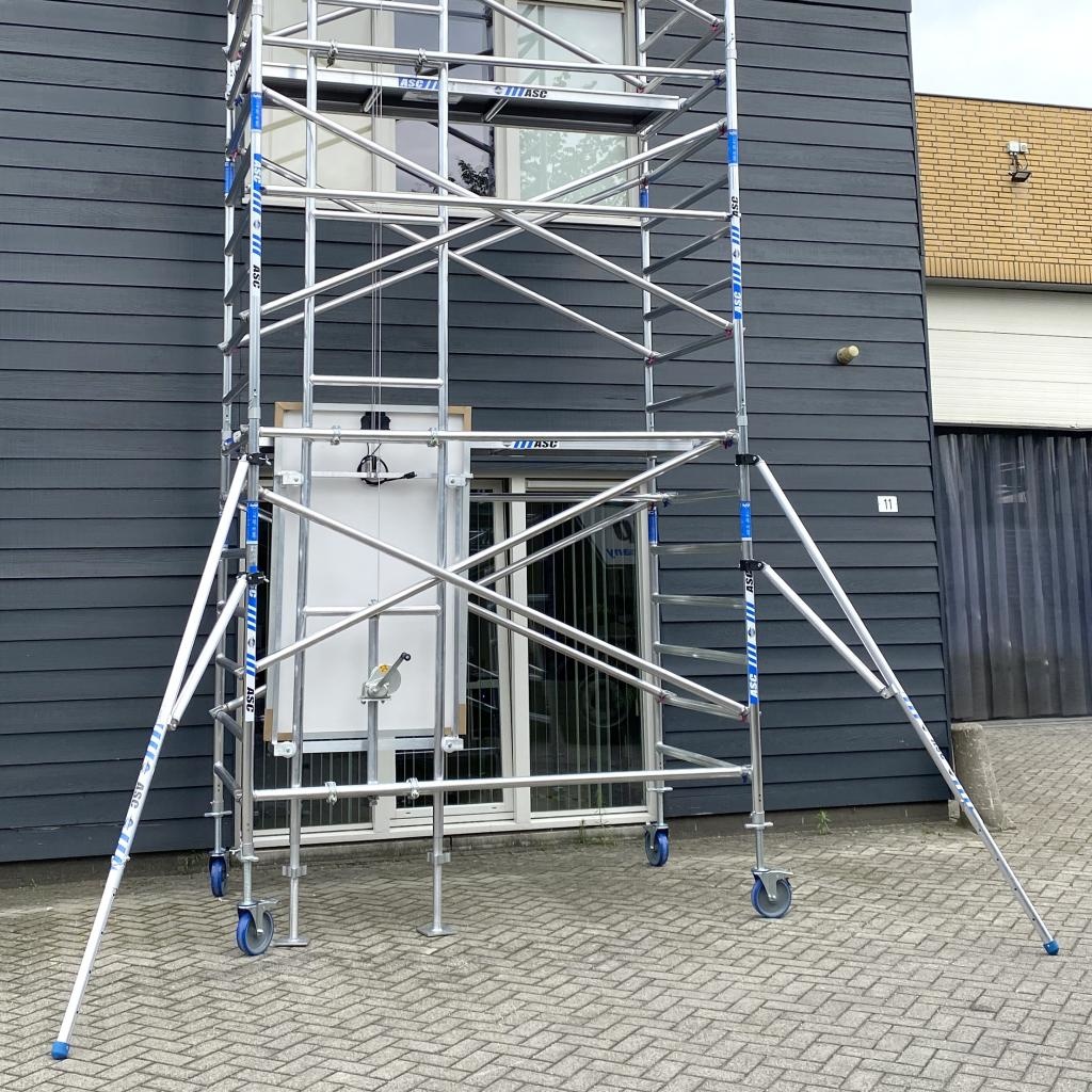 ASC Solar Gerüstlift AH 8,20 m - Ladder-Steiger