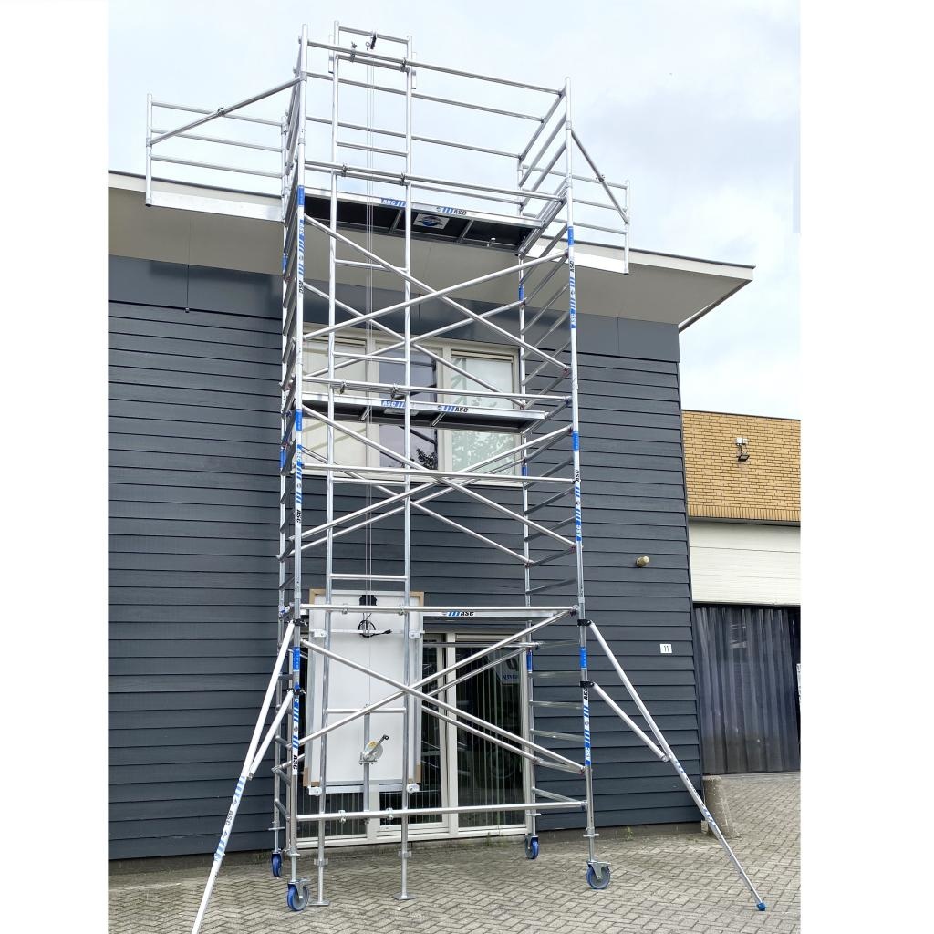 ASC Solar scaffold steigerlift WH 8,20 m - Ladder-Steiger