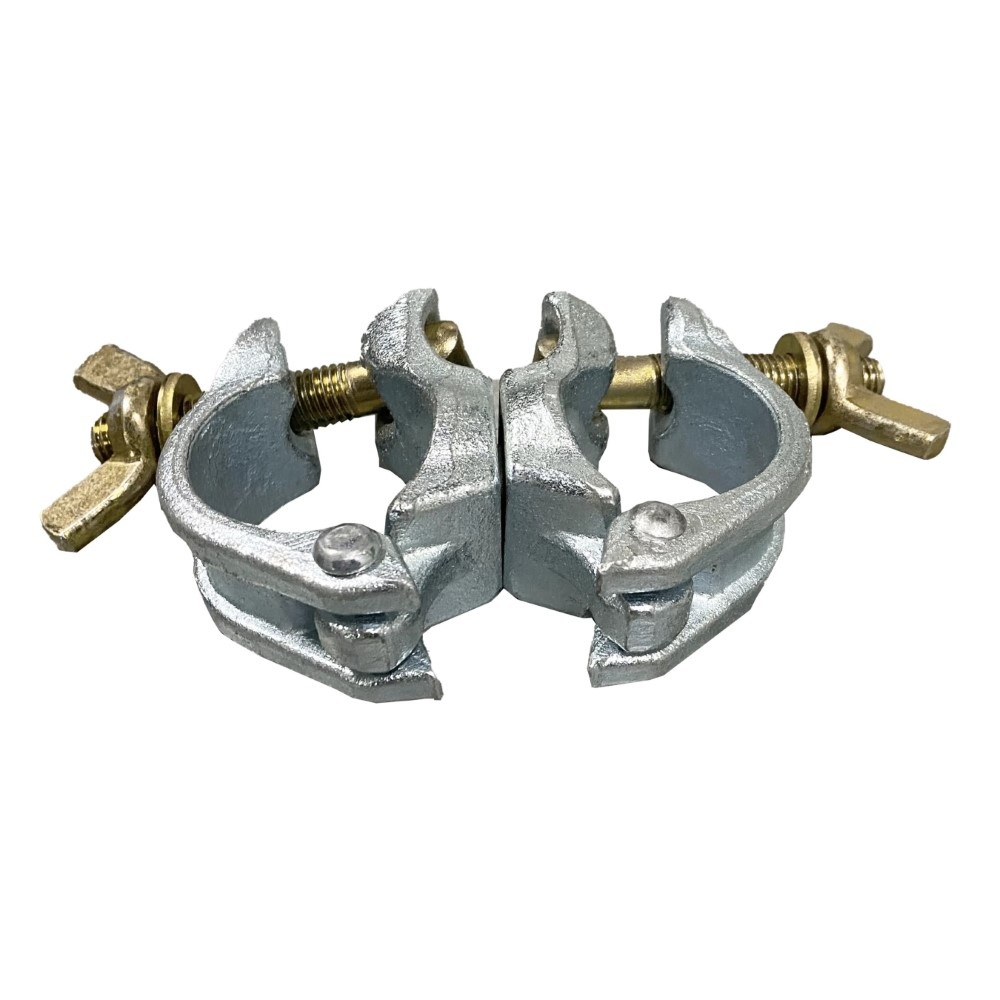 Collier orientable en acier 51/51 mm avec écrous à oreil (4 pièces ...