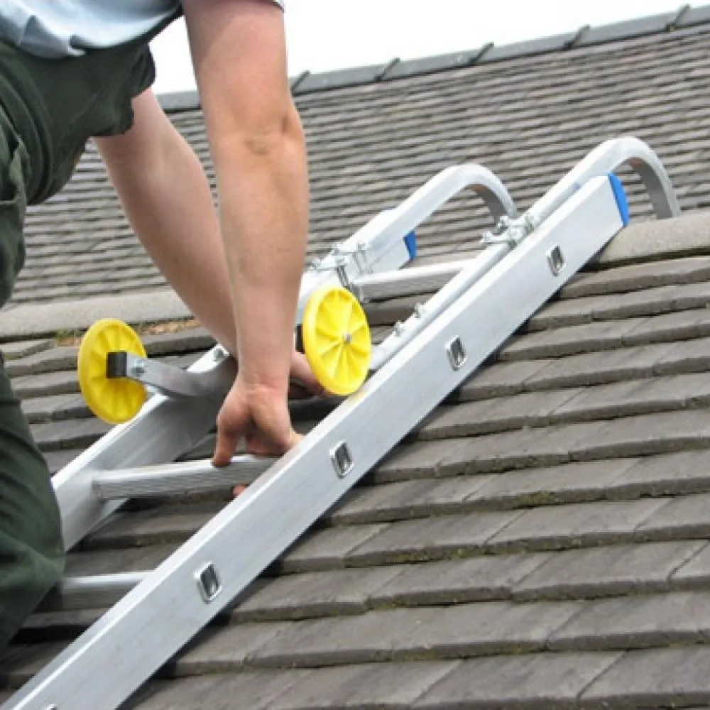 Firstüberwurfbügel - Firsthaltebügel Leiter - Ladder-Steiger