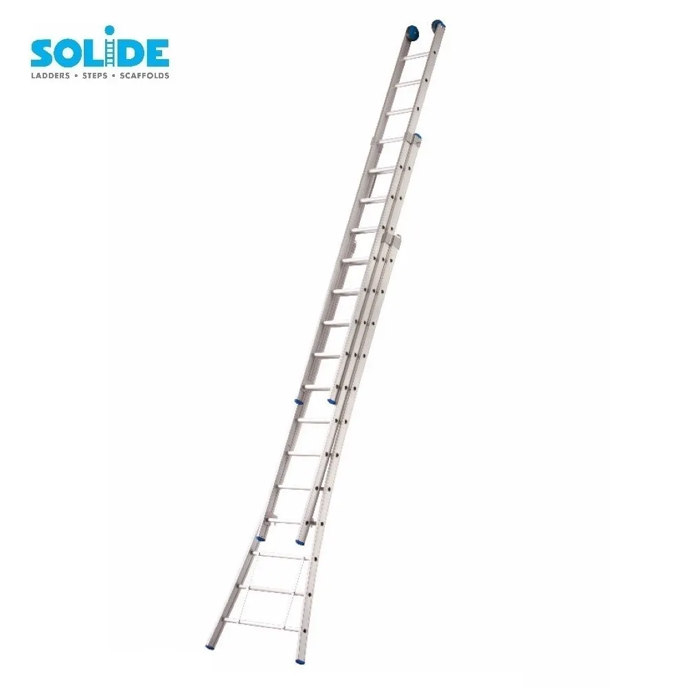 Solide omvormbare ladder 3x12 sporten - Ladder-Steiger
