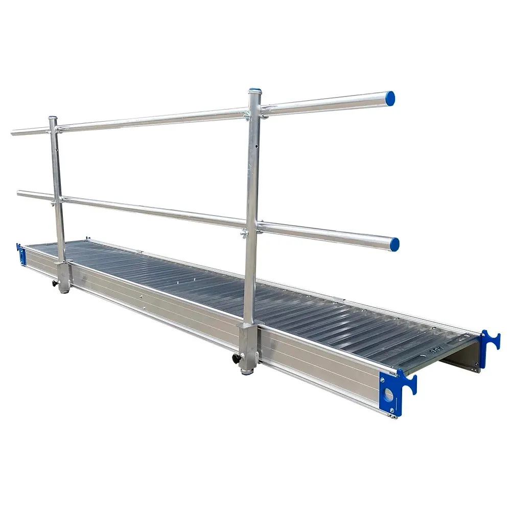 ASC passerelle de travail en aluminium 6 m - Ladder-Steiger