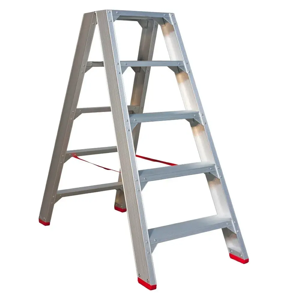 Jumbo SuperPRO Stufen-Doppelleiter 2x5 Sprossen - Ladder-Steiger