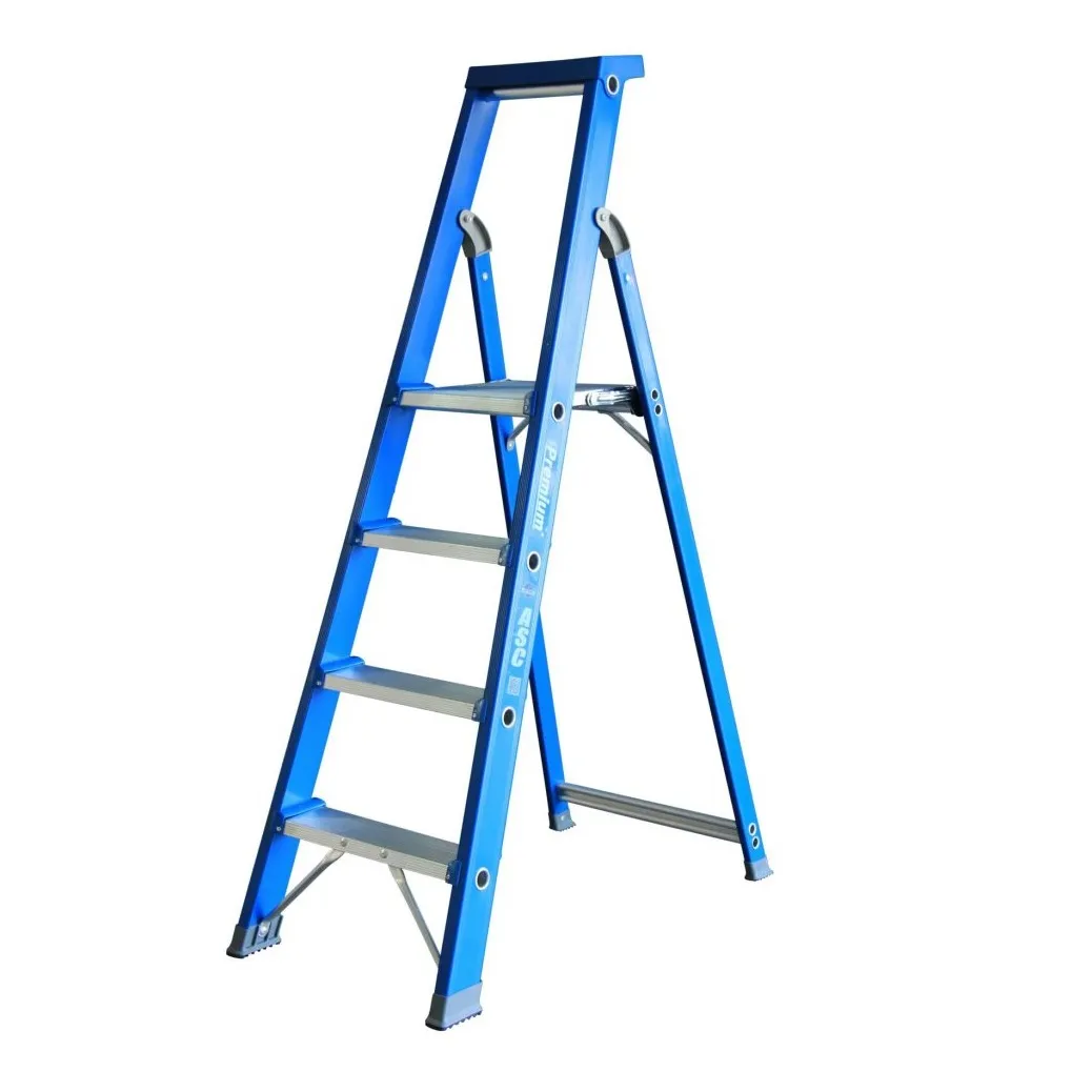 Escabeau simple 4 marches ASC Premium BT4 - Ladder-Steiger