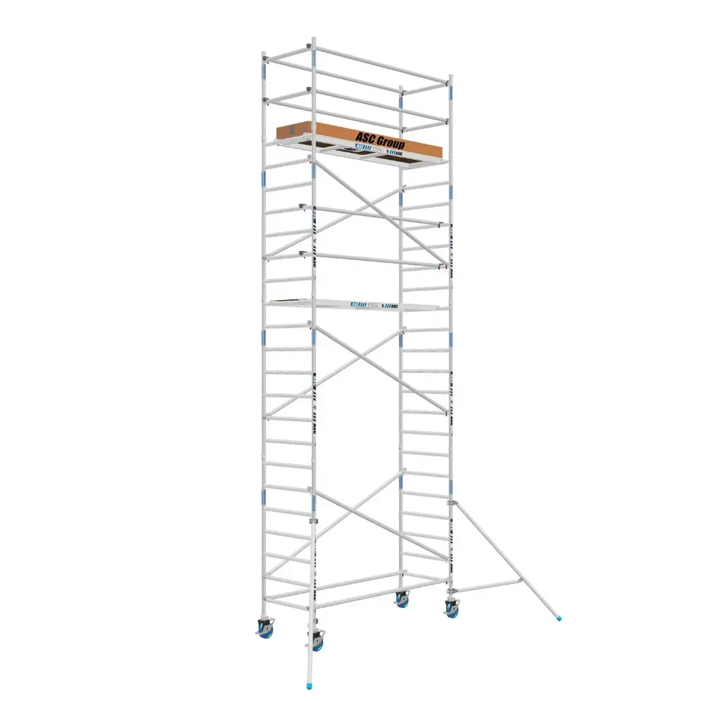 ASC Universele rolsteiger 90x305 8,2 m werkhoogte - Ladder-Steiger