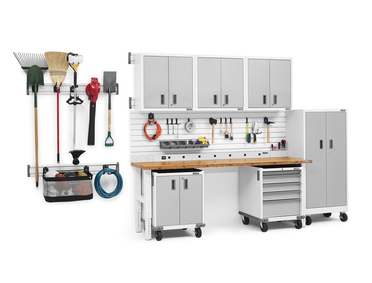 Gladiator® Ladenkast voor Gereedschap (88x71x64cm) Premier White | Garageworks.nl