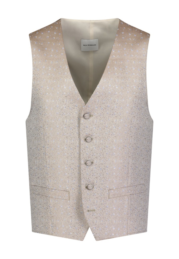 Roy Robson Ornamental Floral Waistcoat - James Of Montpellier