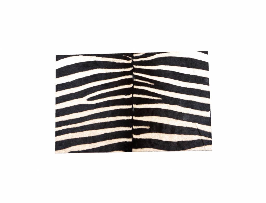 Zebrabild aus echten Zebrafell - zebra-zebra