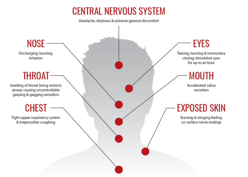 Zestaw taktyczny kompaktowy pistolet do obrony domowej Pepperball TCP ...