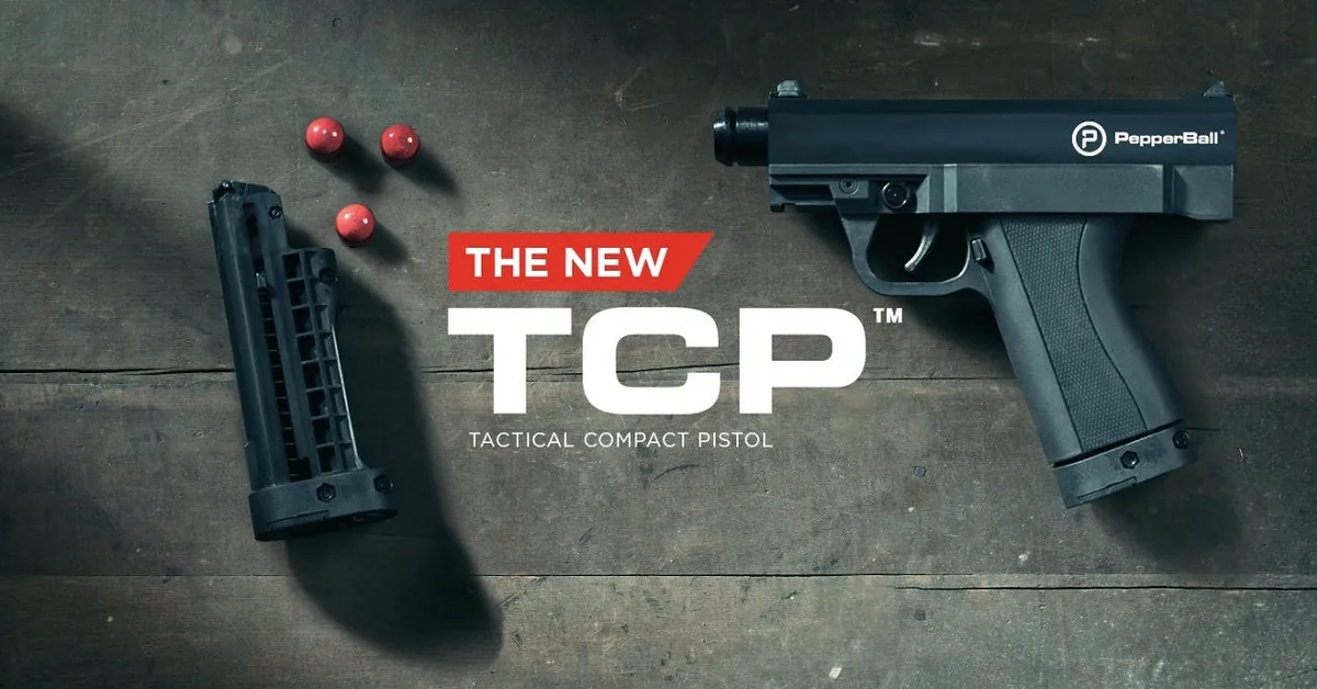 Pepperball TCP Pistola táctica compacta Kit de defensa para el hogar ...