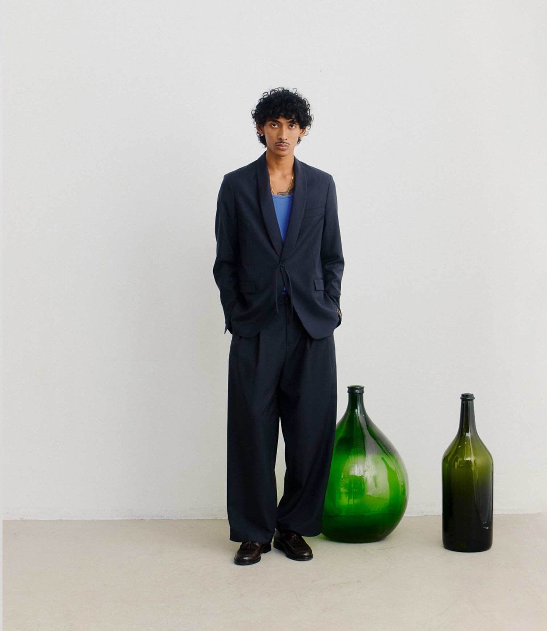 Shinji Blazer - Beluga Grey - Neighbourhood