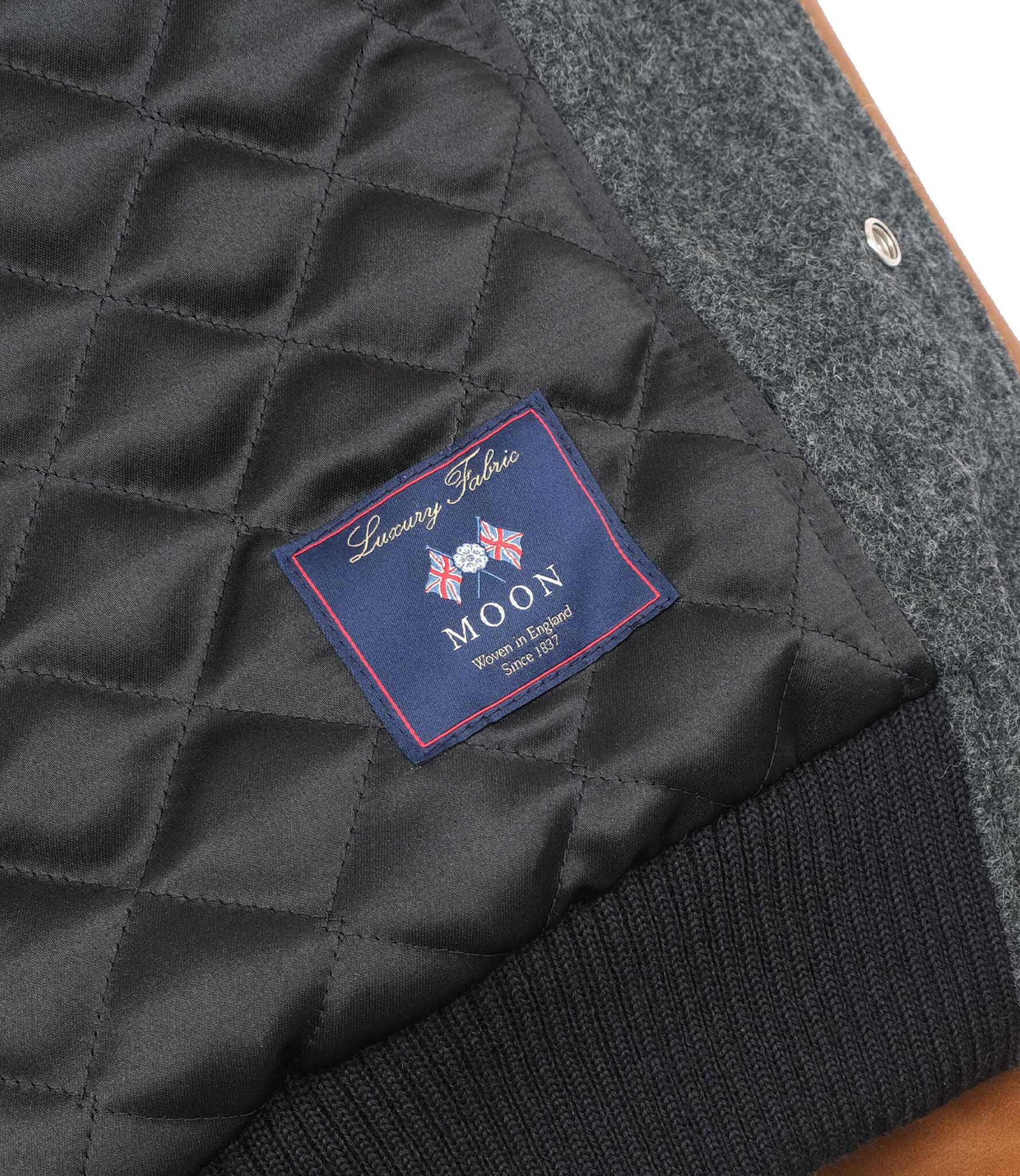 Raglan Varsity Jacket - Granite/AntiqueRust - Neighbourhood
