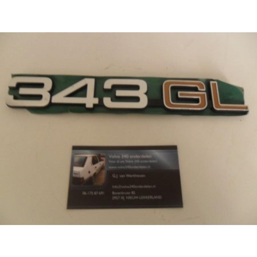 Volvo 343 Belettering NEW Volvo 343 gl - Volvo 340 Parts Netherlands