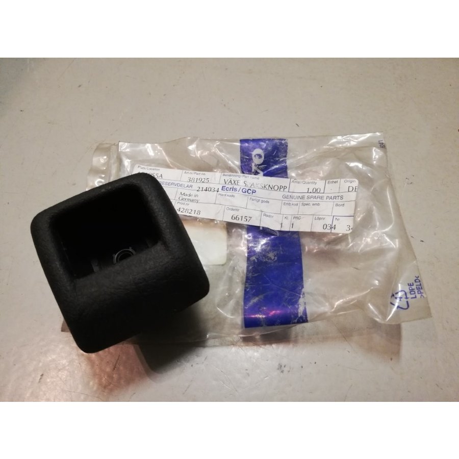 Knob shift lever CVT transmission 381925 NOS Volvo 340, 360 - Volvo 340 ...